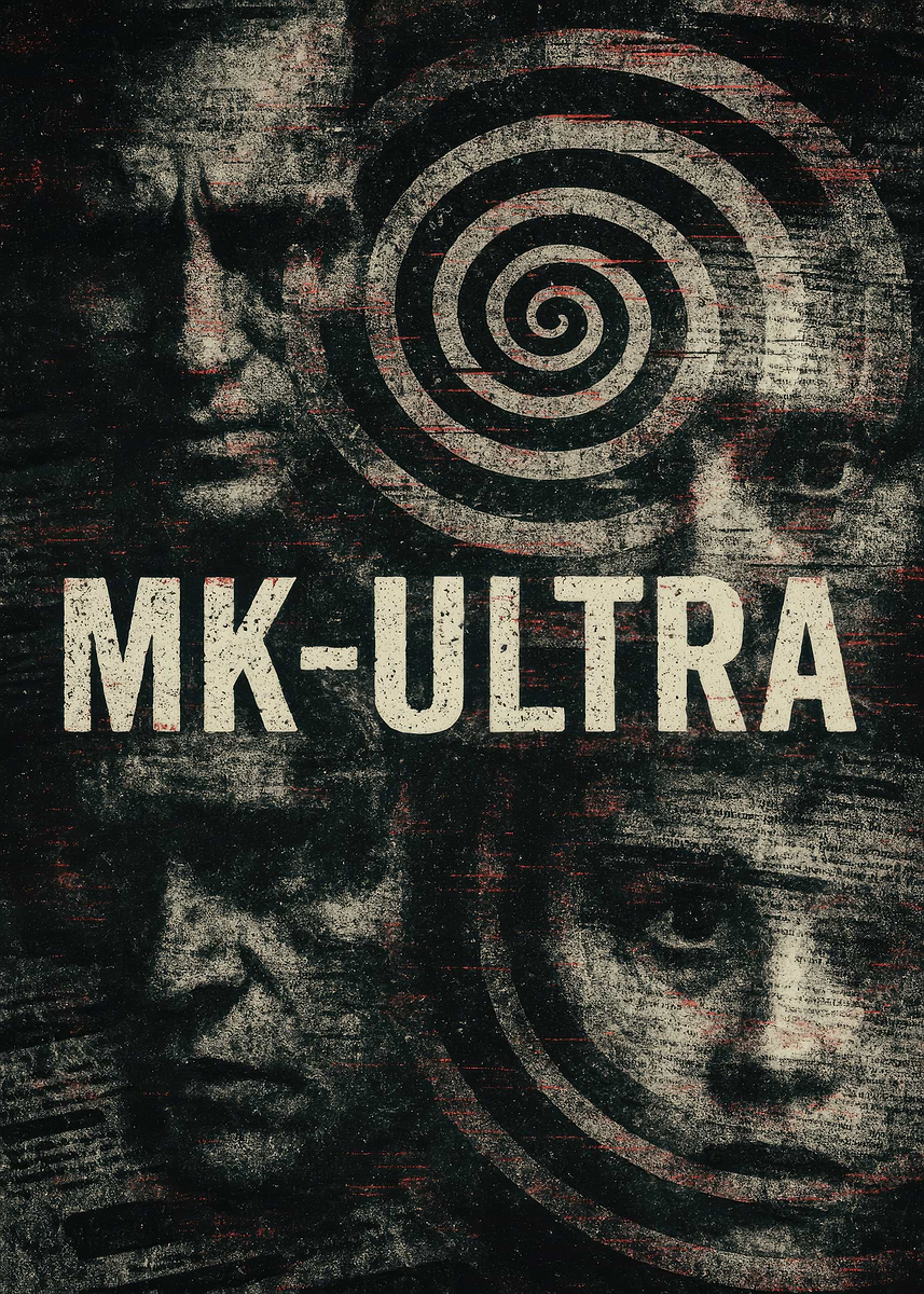'MK-Ultra ' Poster, picture, metal print, paint by Leon | Displate