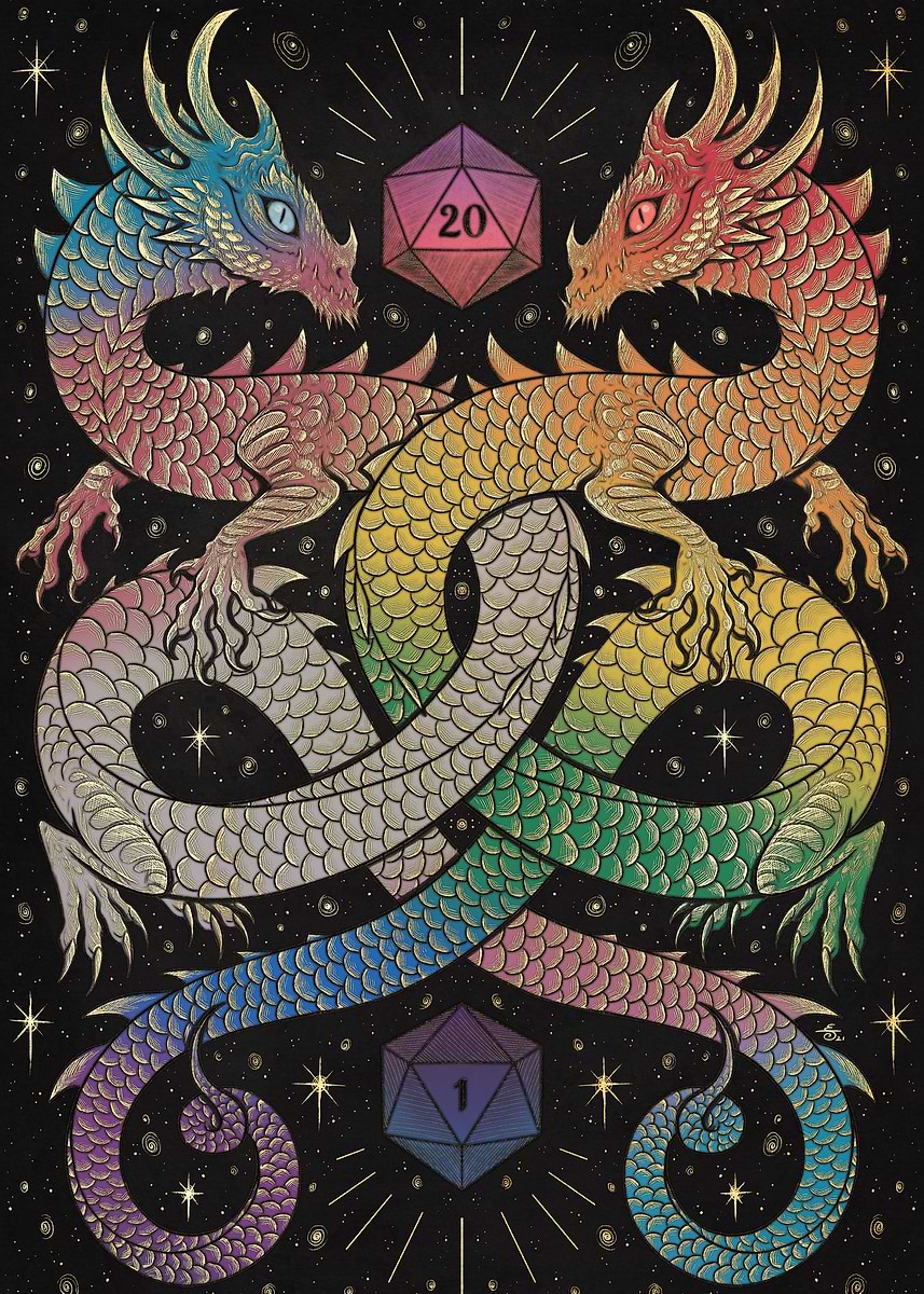 'Lucky Stars' Poster, picture, metal print, paint by Rowynn Ellis ...