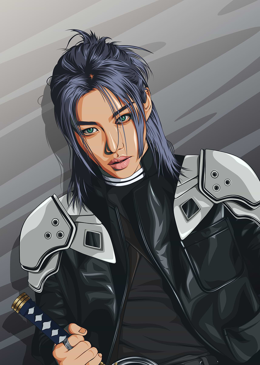 'Felix Yongbok Lee' Poster, picture, metal print, paint by Kenesuu ...