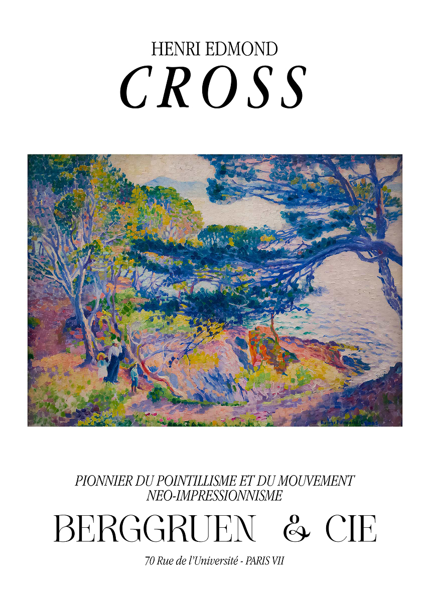 'Henri Edmond Cross Painting' Poster, picture, metal print, paint by ...