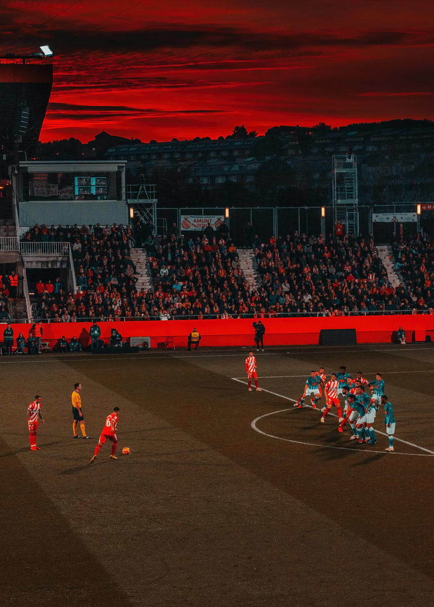 'Football Free Kick' Poster, picture, metal print, paint by NoName ...