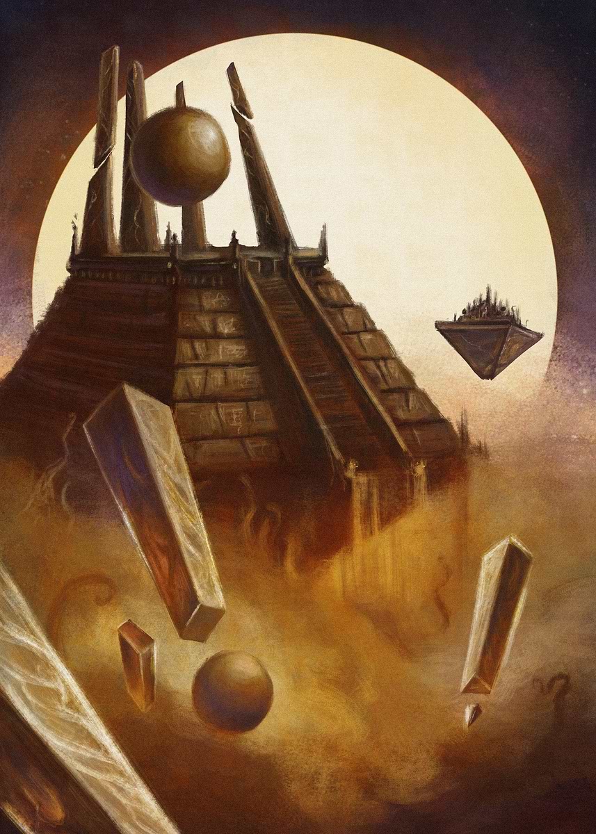 'The Lost Carcosa' Poster, picture, metal print, paint by Alessia H ...