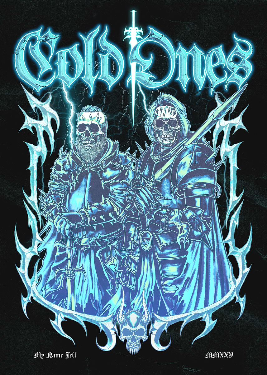'The Cold Ones ' Poster, picture, metal print, paint by Cold Ones ...