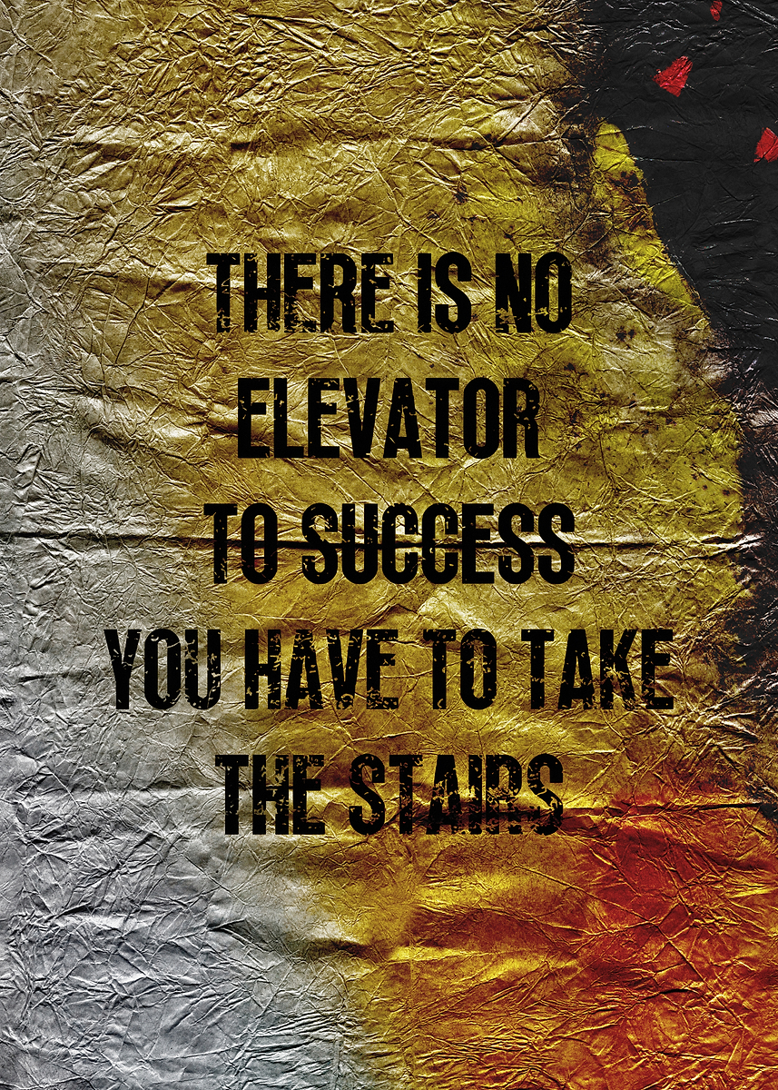 'Inspirational Text Art' Poster, picture, metal print, paint by Nick ...