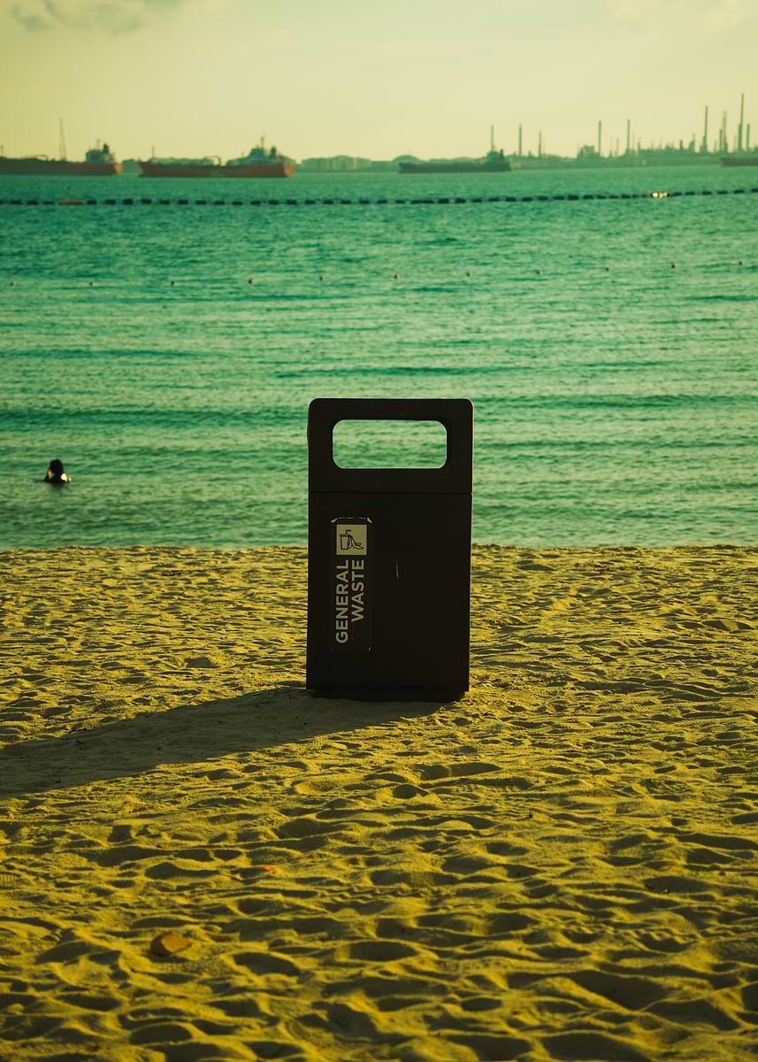'Simple beach aesthetic' Poster, picture, metal print, paint by Osden ...