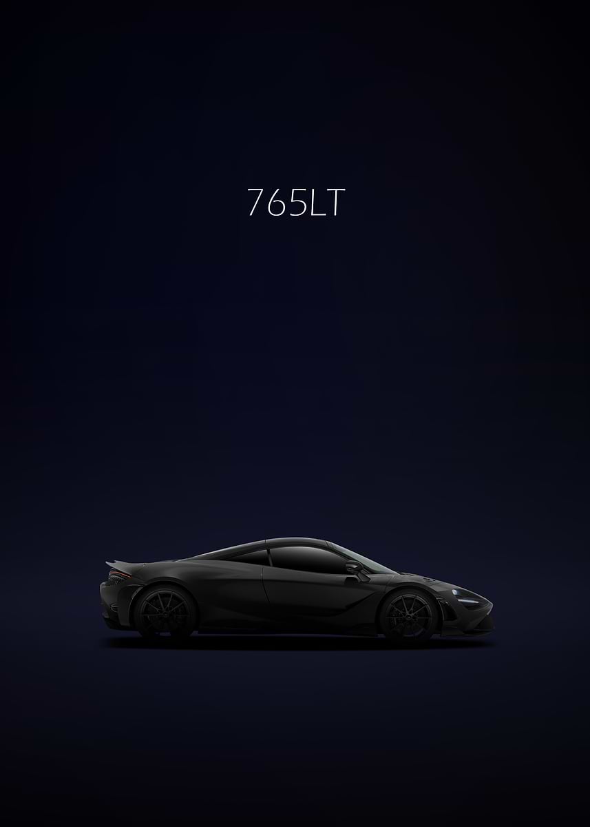 '2020 McLaren 765LT' Poster, picture, metal print, paint by ...