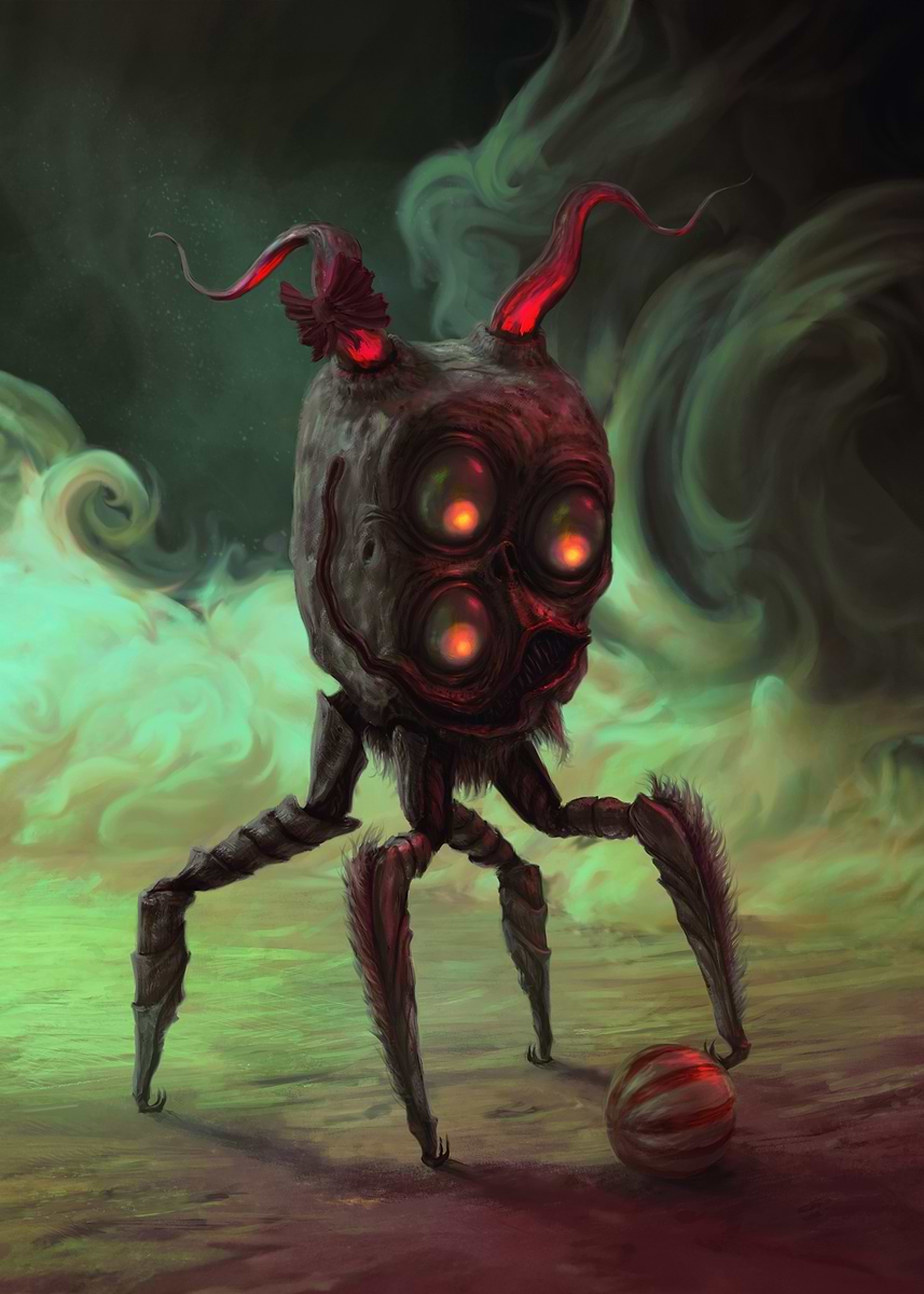'Cute baby monster' Poster, picture, metal print, paint by Arkoii ...