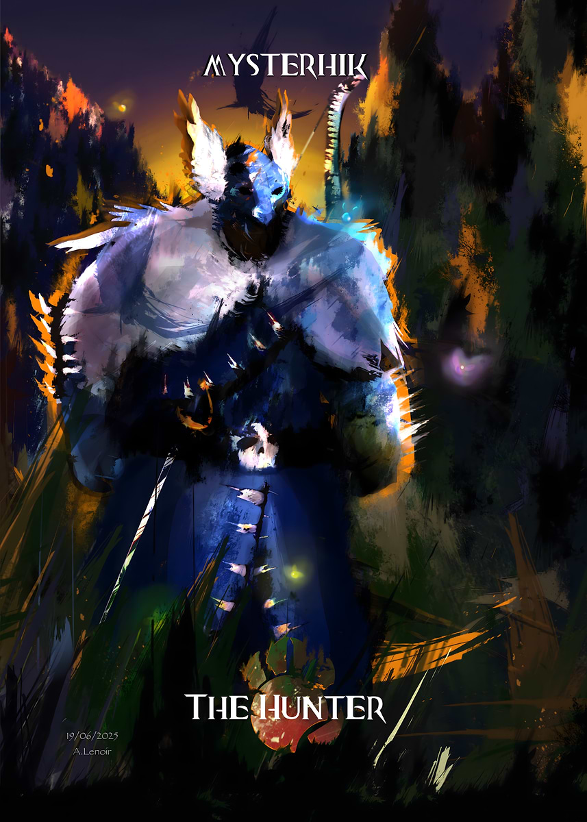 'The Hunter' Poster, picture, metal print, paint by Adrien Lenoir ...