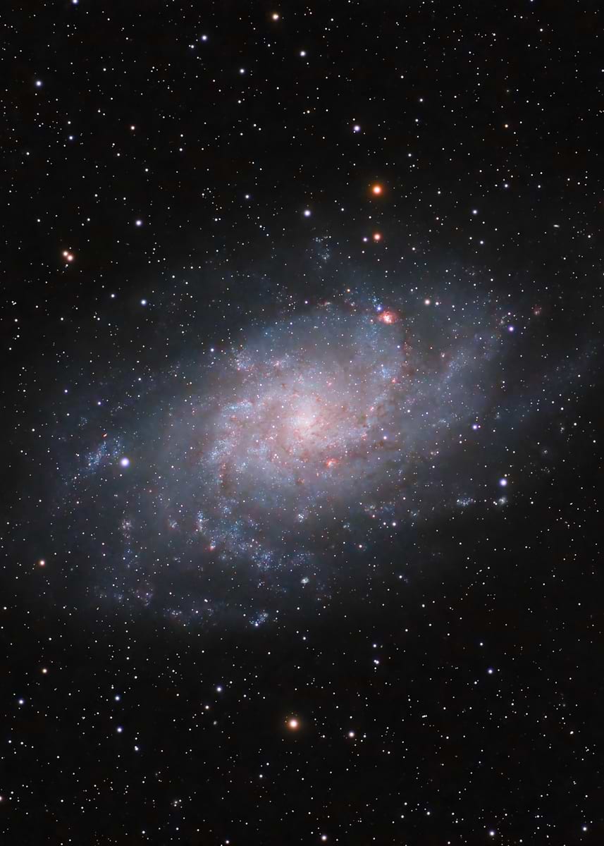 'M33 - The Triangulum Galaxy' Poster, picture, metal print, paint by ...