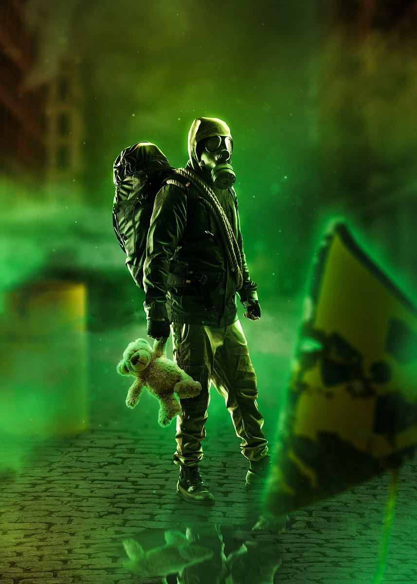 'Radioactive Apocalypse' Poster, picture, metal print, paint by ...