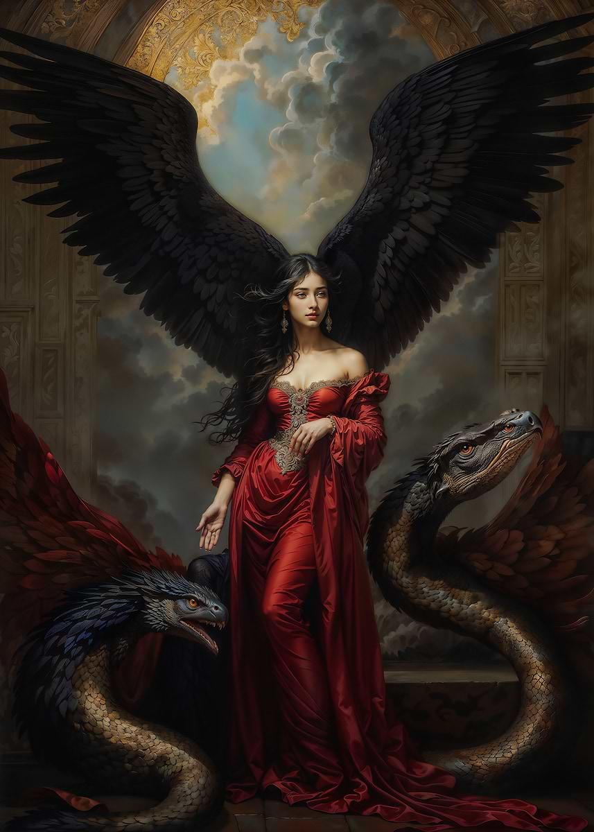 'Renaissance Lilith ' Poster, picture, metal print, paint by Alice ...