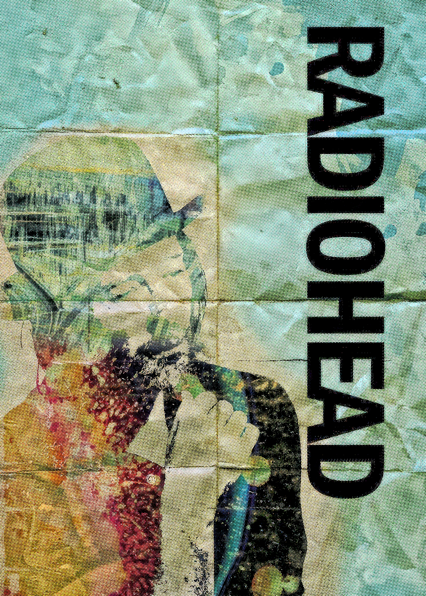 'Radiohead Abstract Portrait Poster' Poster, picture, metal print ...
