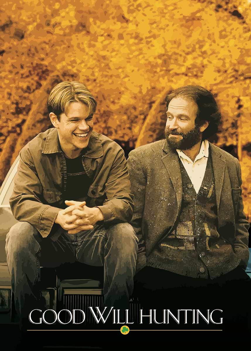 'Good Will Hunting Movie Poster' Poster, picture, metal print, paint by ...
