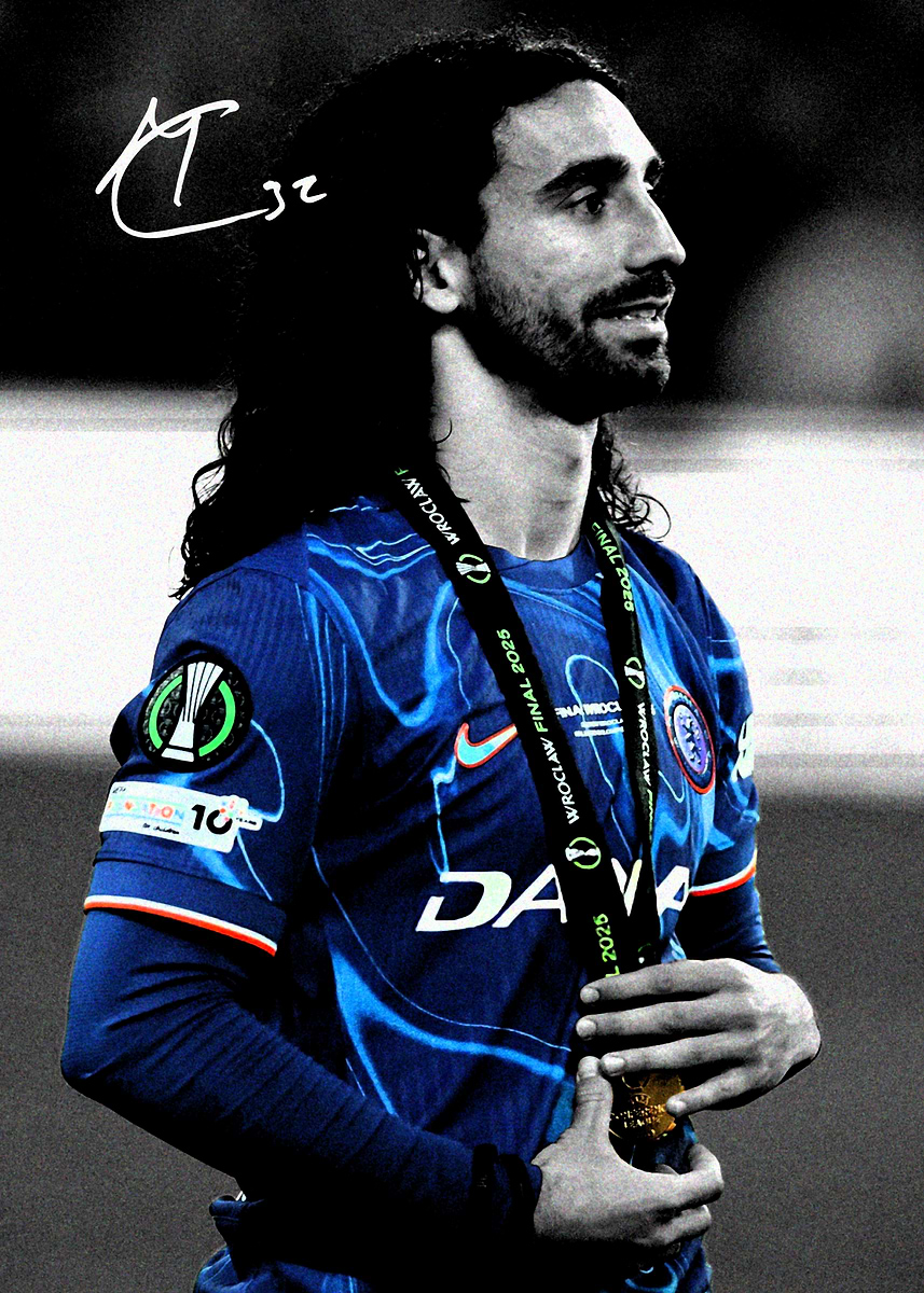 'Marc Cucurella' Poster, picture, metal print, paint by MeJar Sport ...