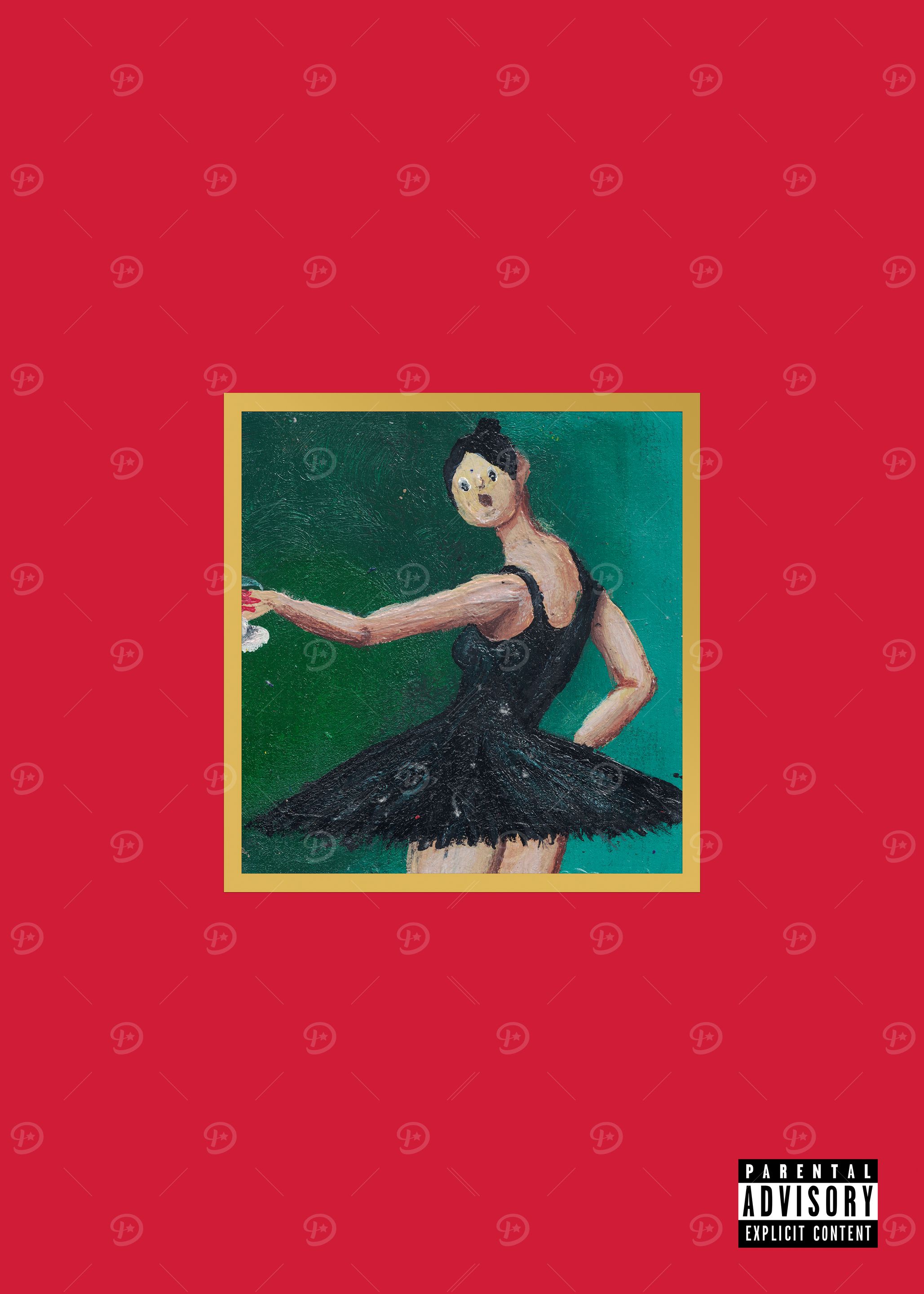 'Runaway | My Beautiful Dark Twisted Fantasy Album (Remix)' Poster ...