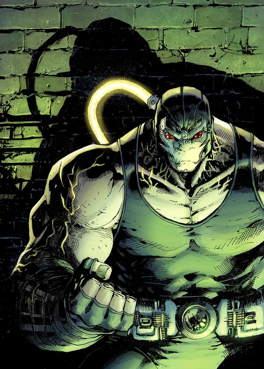 'Bane: The Venom-Fueled Titan' Poster, picture, metal print, paint by ...