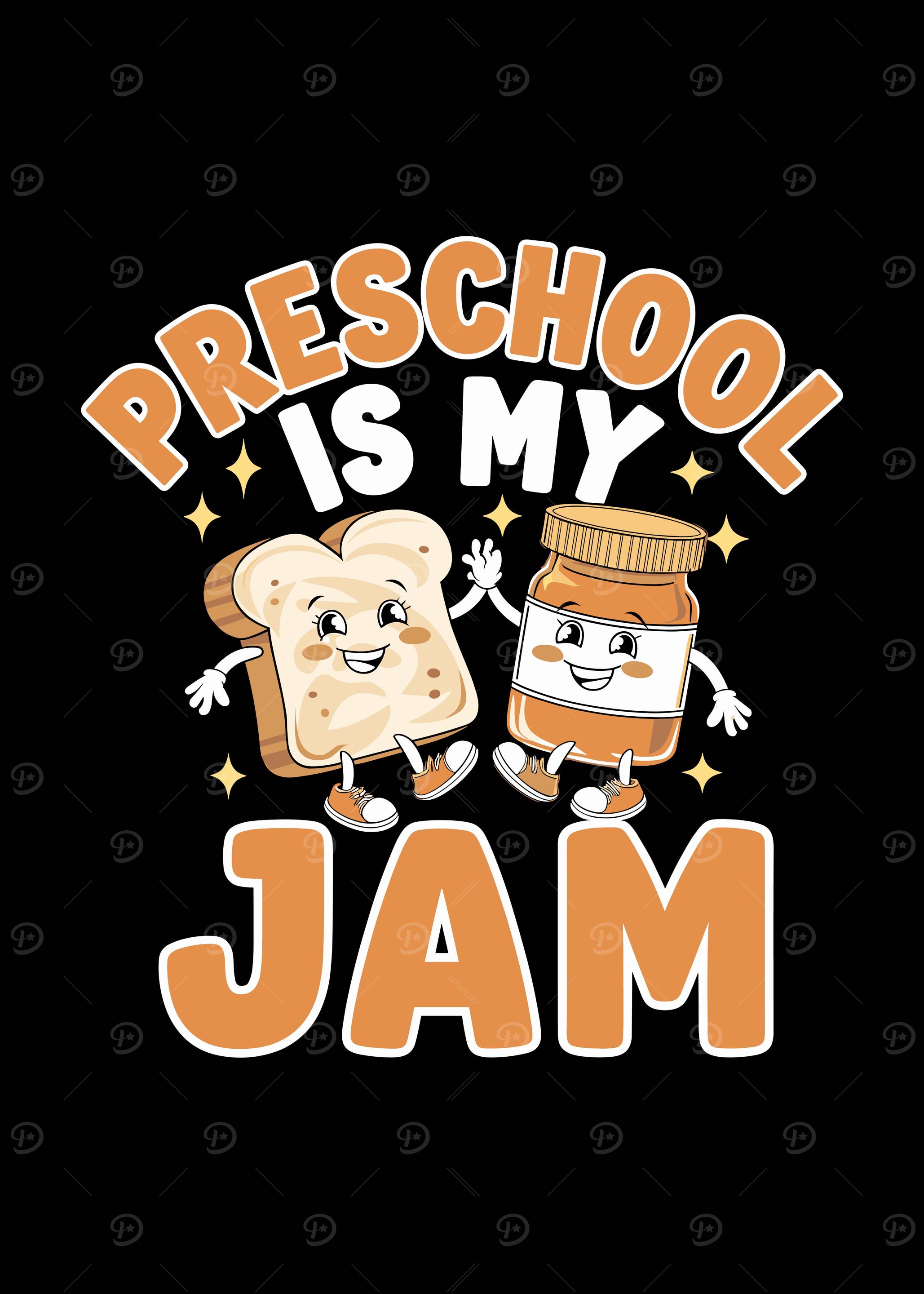 'Preschool is my jam' Poster, picture, metal print, paint by motiv8 ...