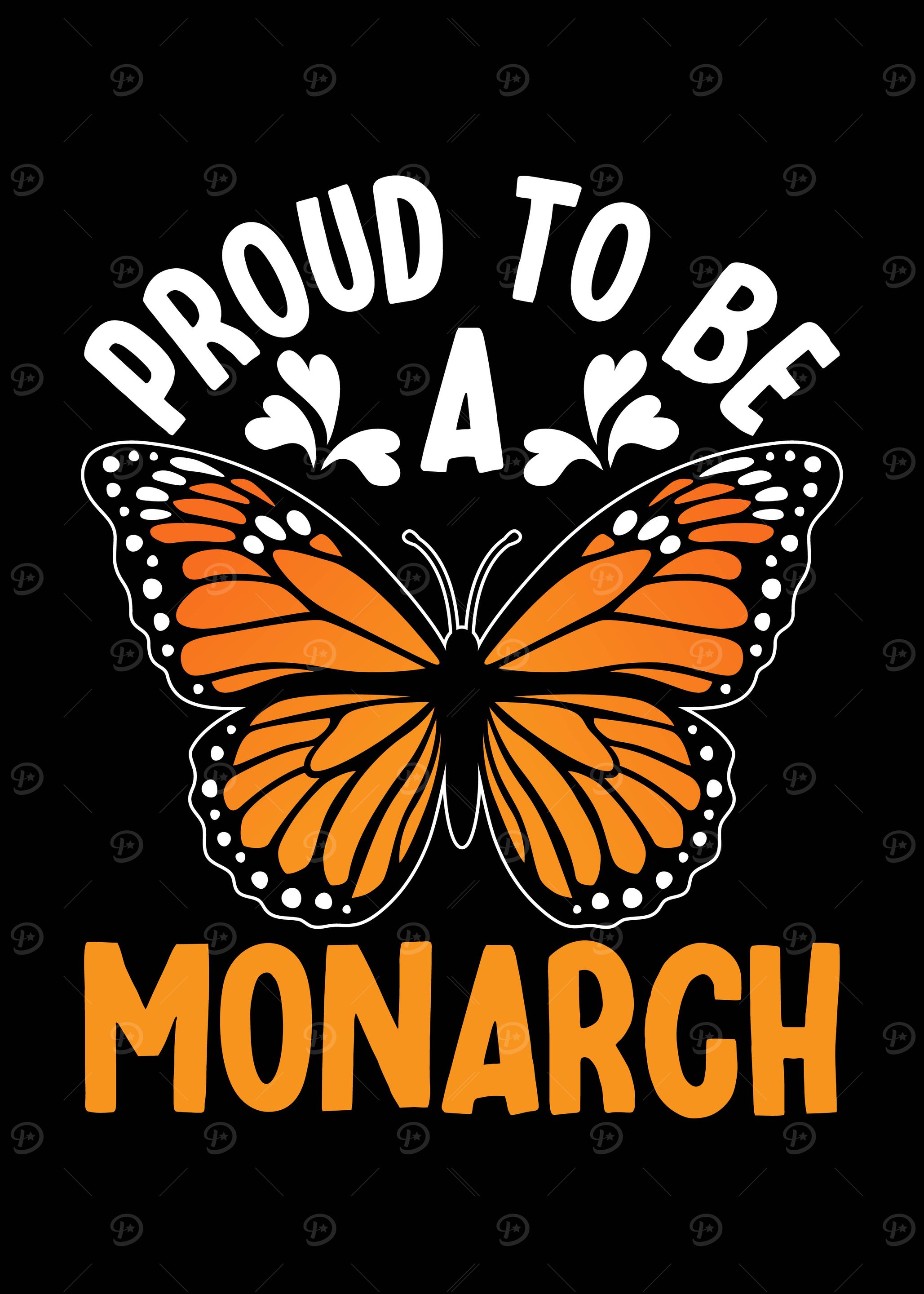 'Proud to be a Monarch Butterfly' Poster, picture, metal print, paint ...