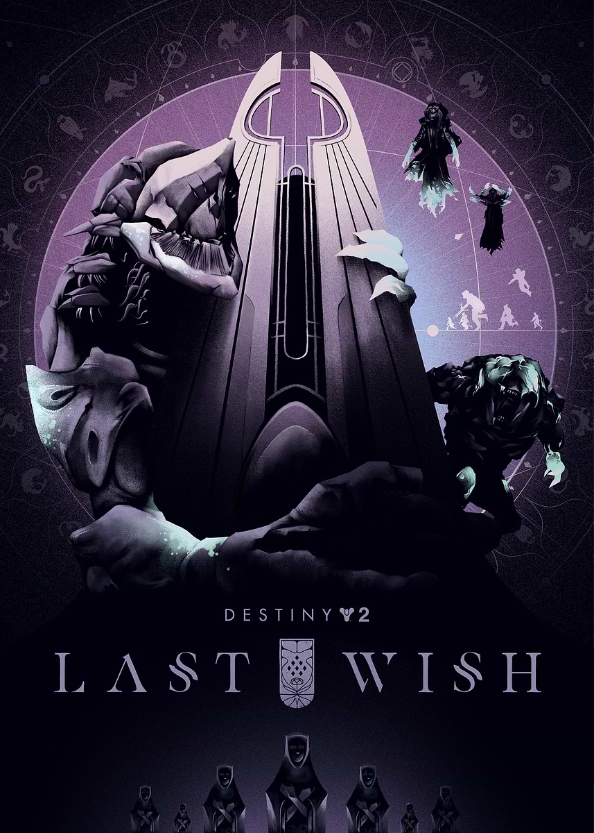 'Last Wish' Poster, picture, metal print, paint by Destiny Game | Displate