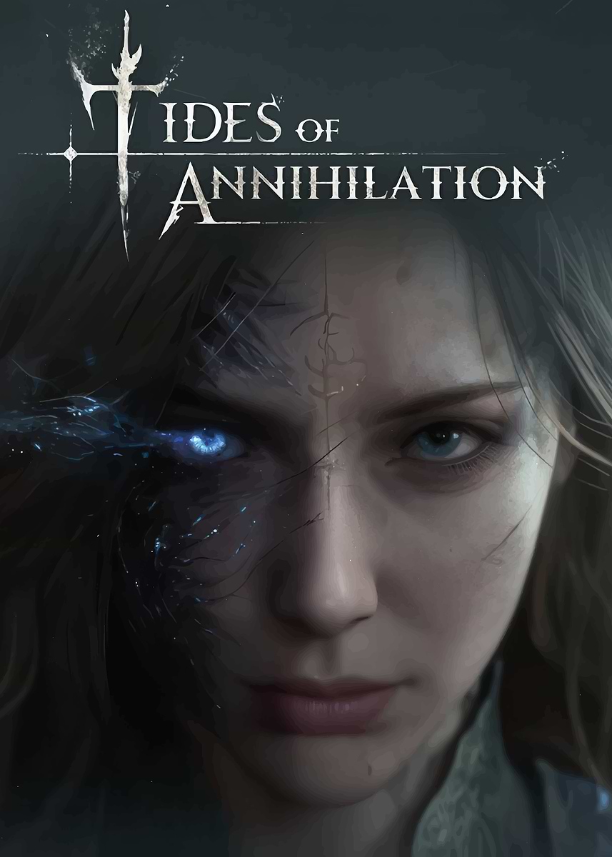 'Tides of Annihilation: Woman with Glowing Eye' Poster, picture, metal ...