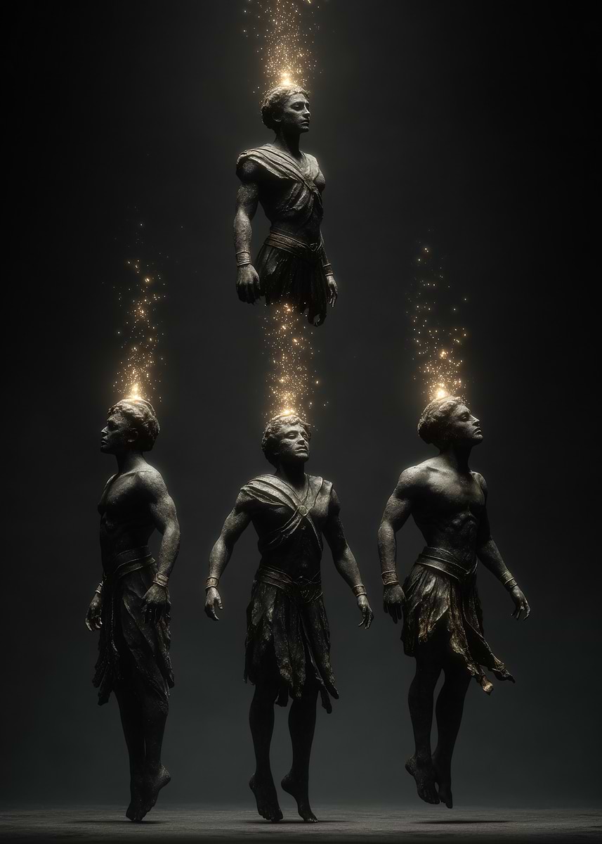 'The Awakening' Poster, picture, metal print, paint by Pitch CHA | Displate