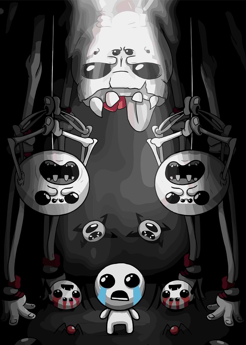 'The Binding of Isaac boss illustration' Poster, picture, metal print ...