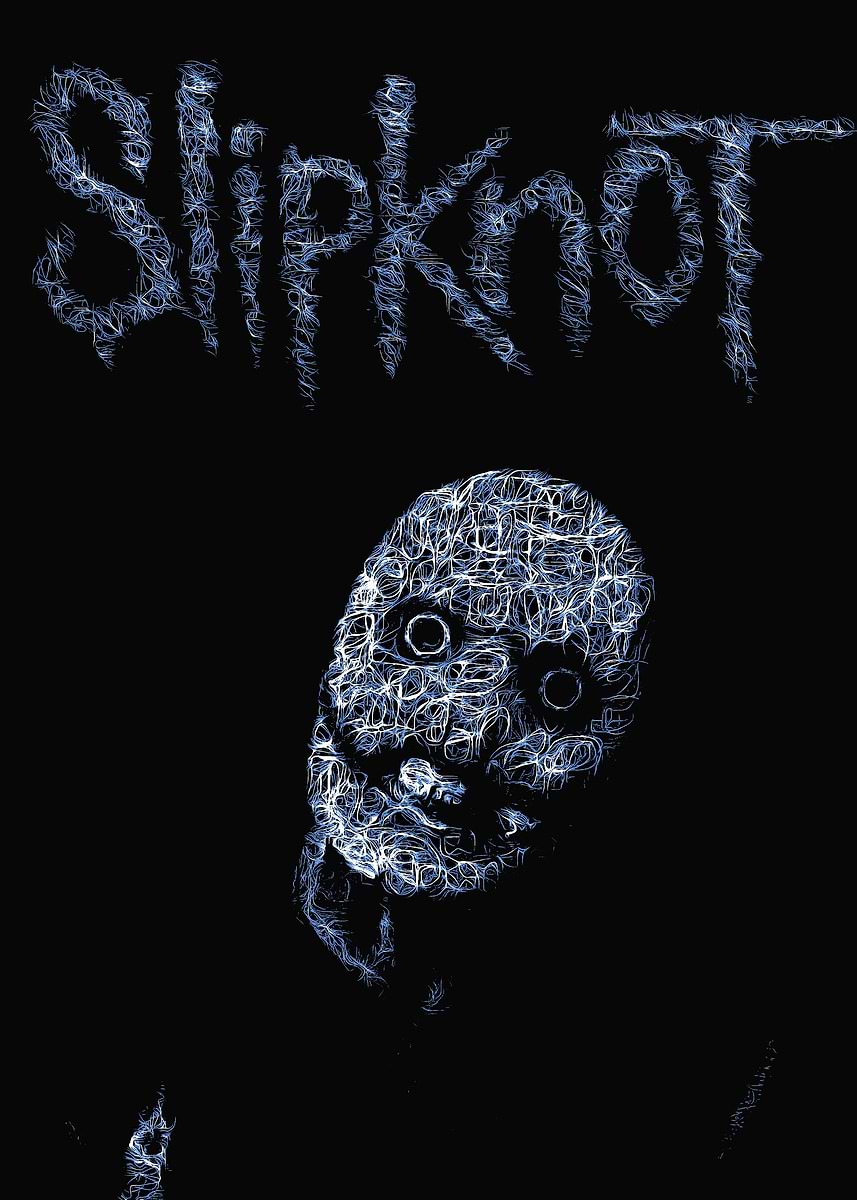 'Slipknot Band Member Portrait' Poster, picture, metal print, paint by ...