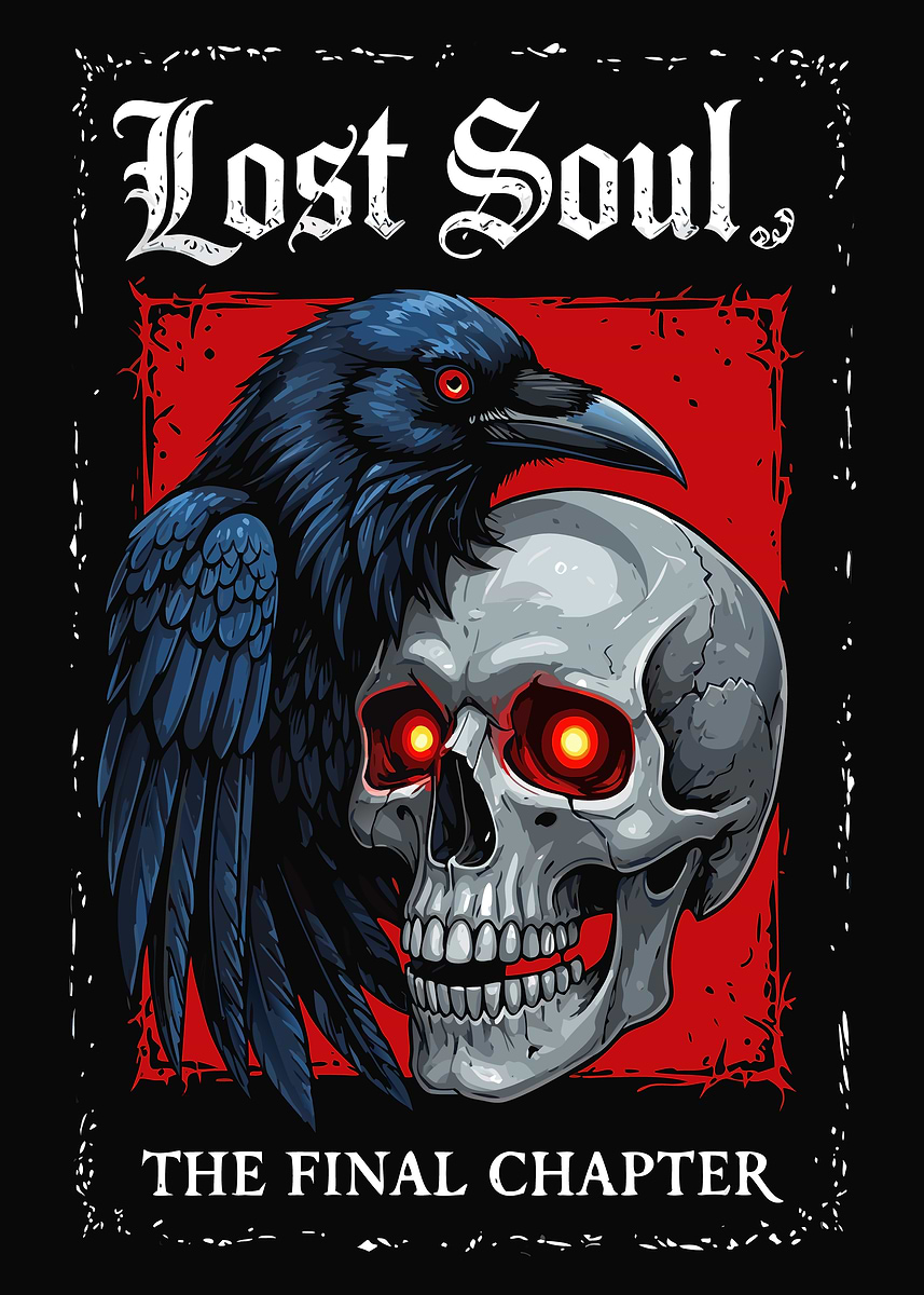 'Lost Soul: The Final Chapter' Poster, picture, metal print, paint by ...