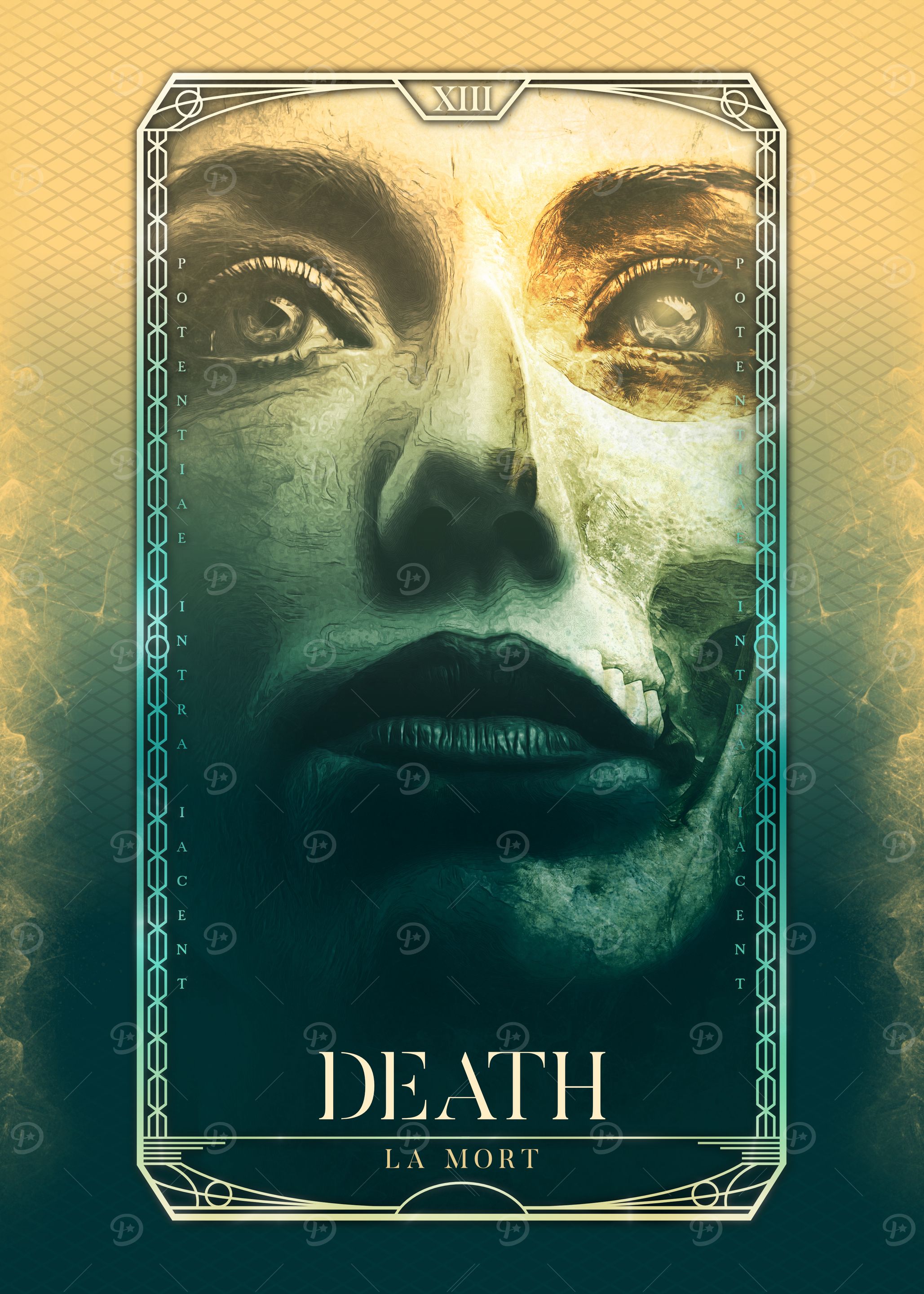 'Death Tarot Card Art' Poster, picture, metal print, paint by Alphaeoh ...