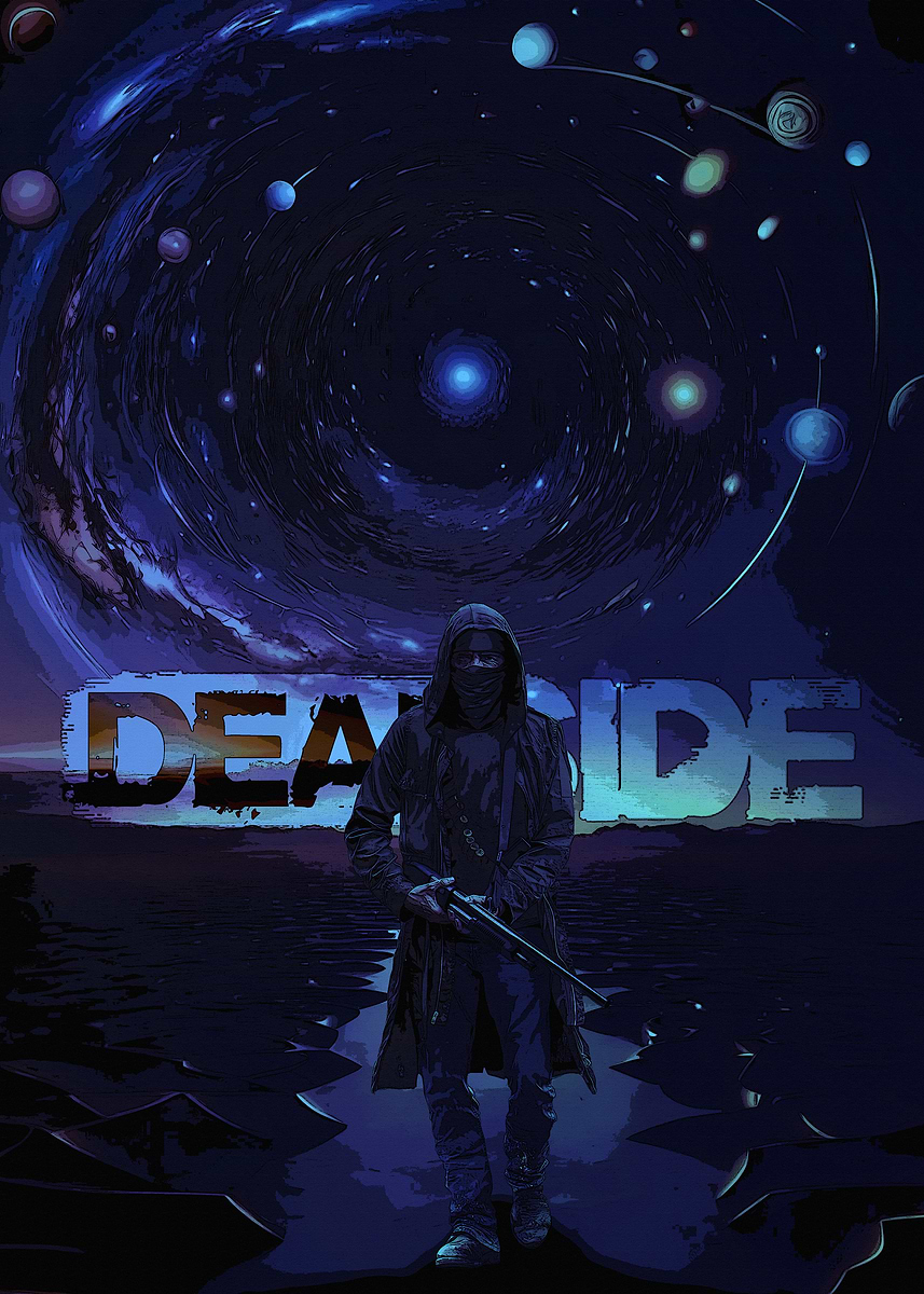 'Deadside: Post-Apocalyptic Space Warrior' Poster, picture, metal print ...