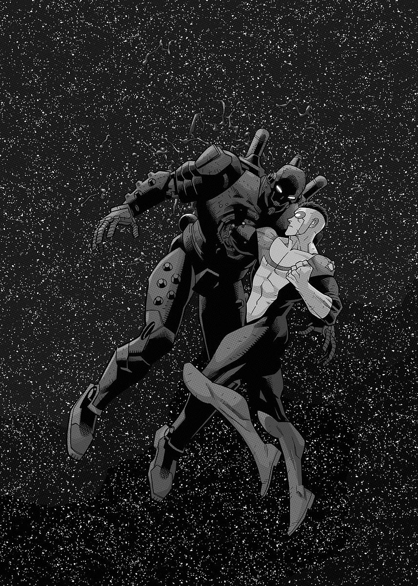 'Invincible' Poster, picture, metal print, paint by the king | Displate