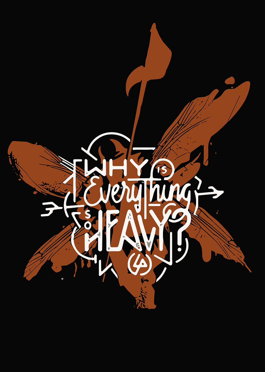 'Linkin Park Why is Everything so Heavy Art' Poster, picture, metal ...