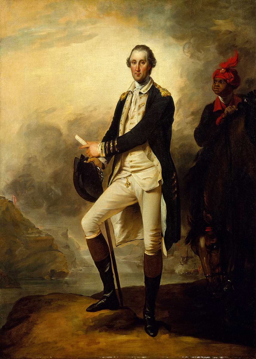 'George Washington Portrait with William Lee' Poster, picture, metal ...