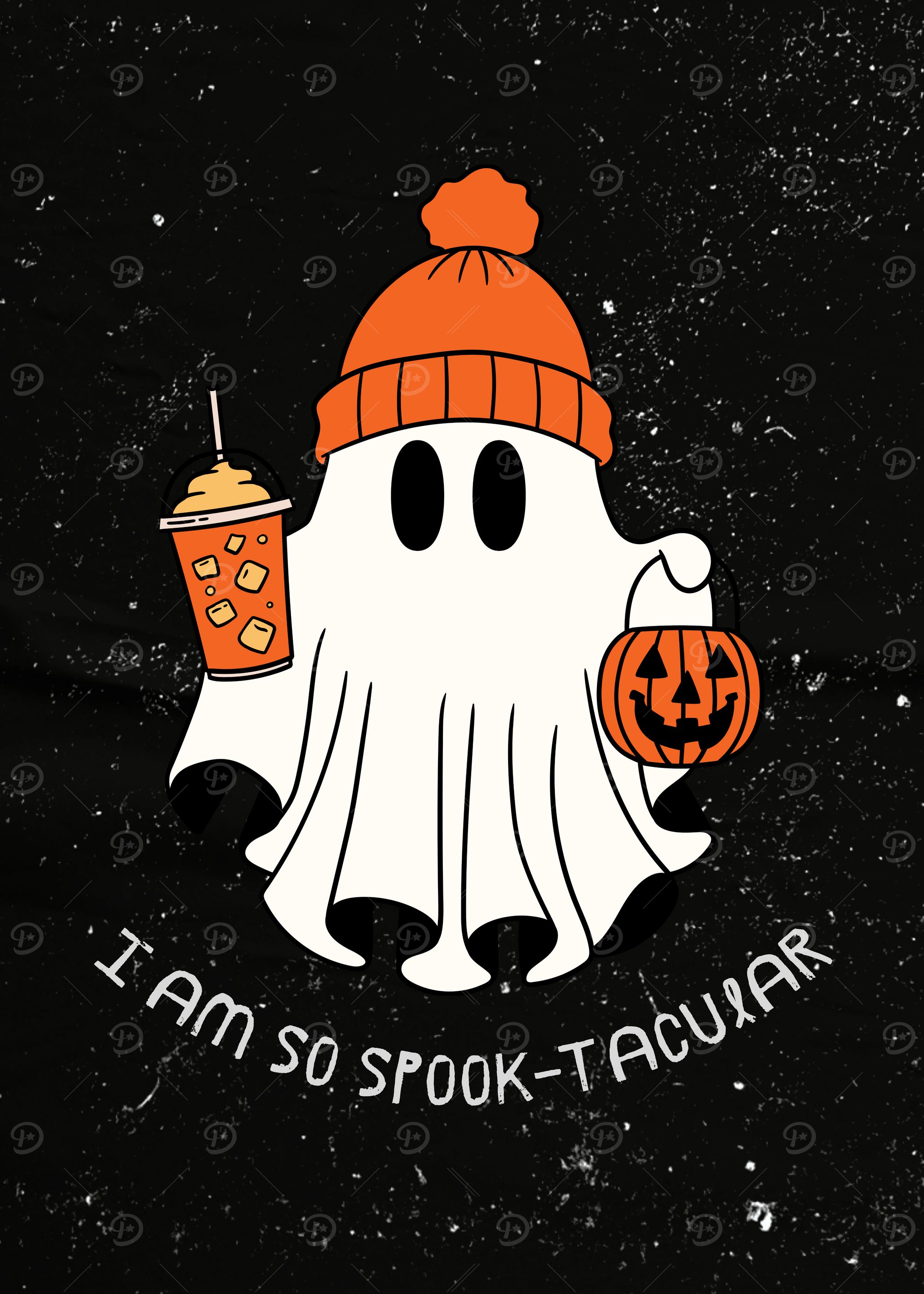 'Spook-tacular Ghost' Poster, picture, metal print, paint by Heko ...