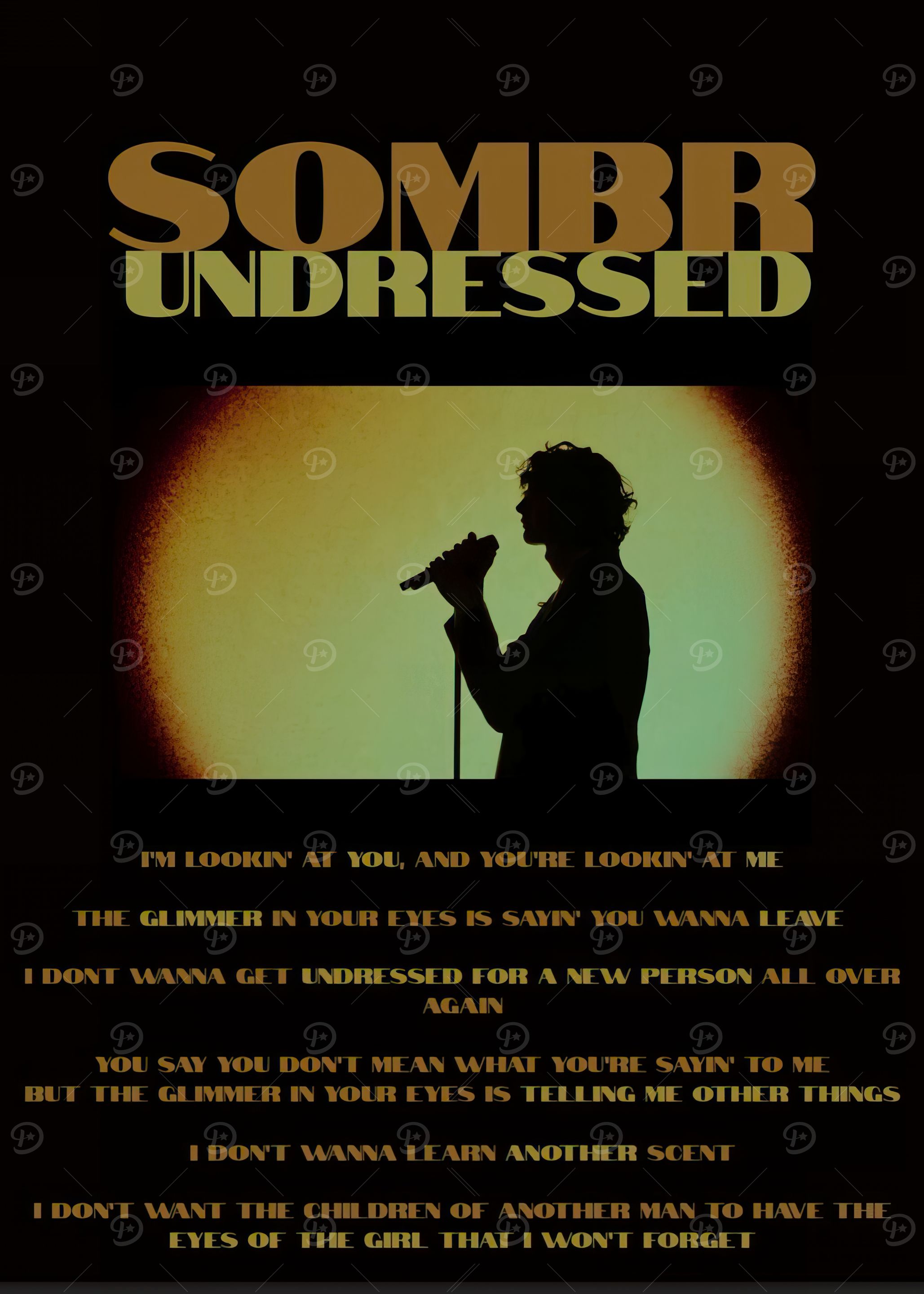 'Sombr Music' Poster, picture, metal print, paint by LowTuckKwong ...
