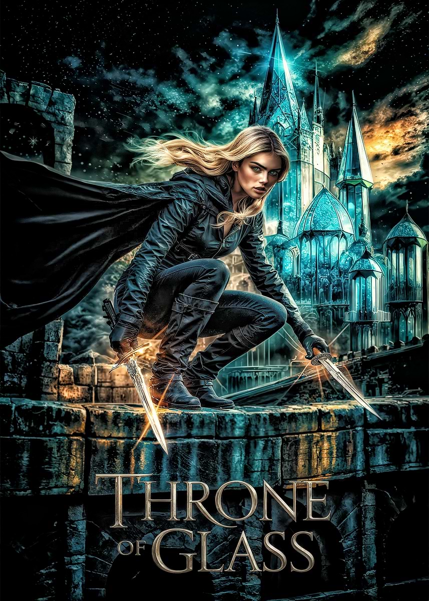 'Throne of Glass: Celaena Sardothien' Poster, picture, metal print ...