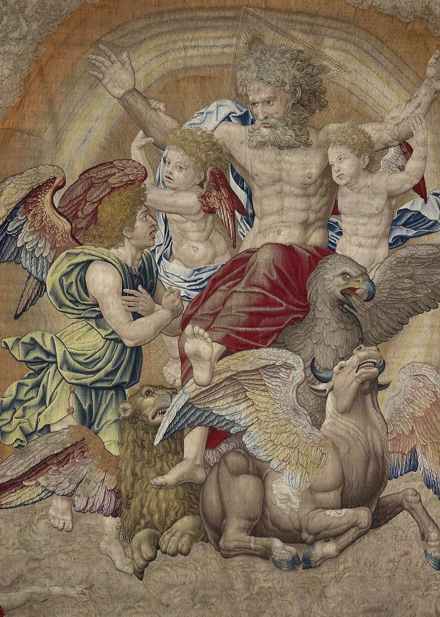 'Ezekiel's Vision Tapestry' Poster, picture, metal print, paint by ...