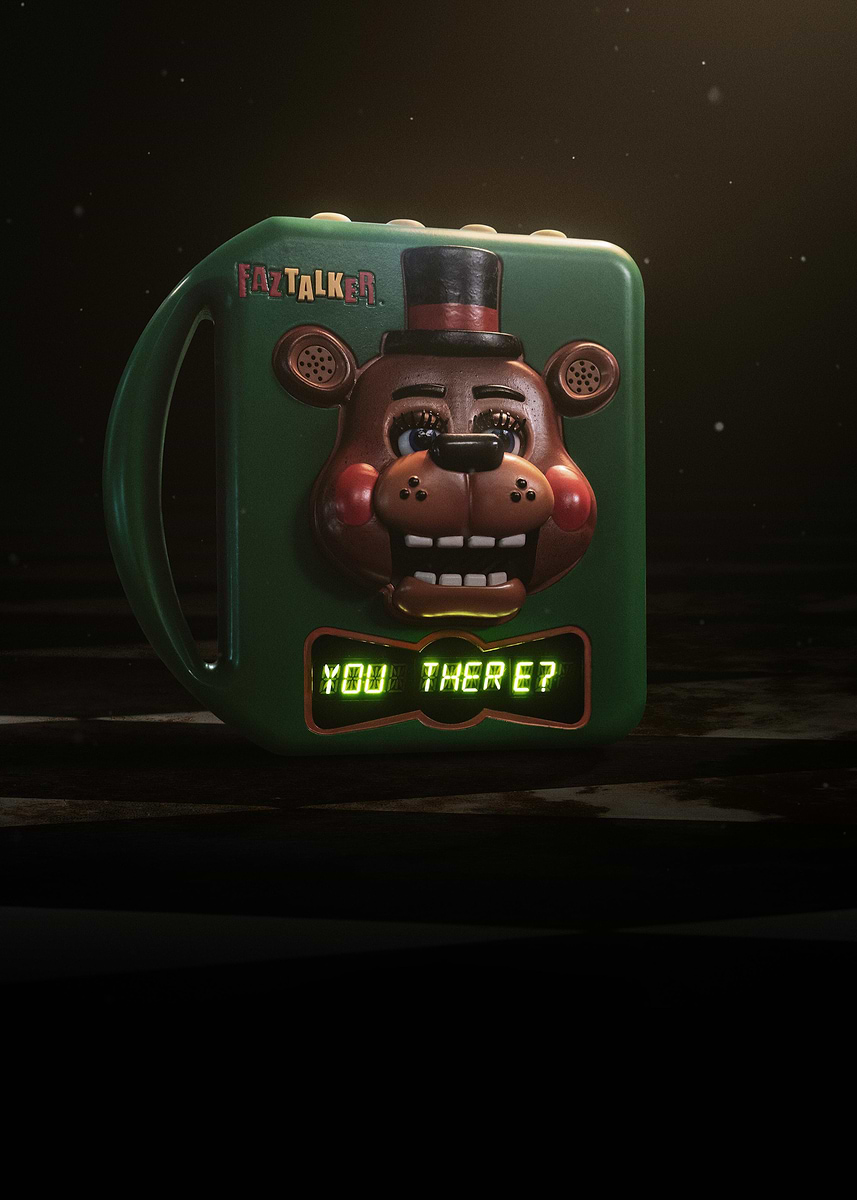 'Faz-Talker Toy Freddy Five Nights' Poster, picture, metal print, paint ...