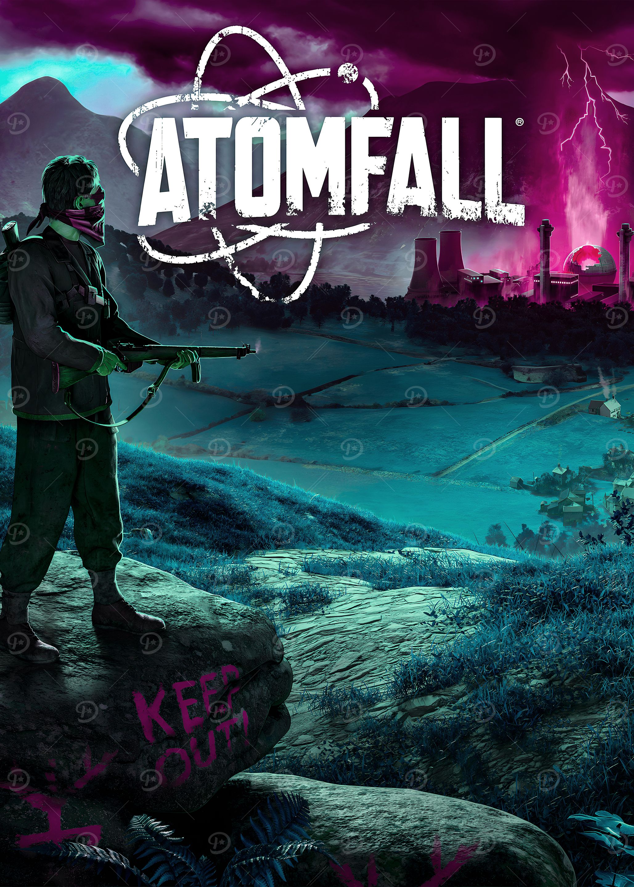 'Atomfall Game Cover Art' Poster, picture, metal print, paint by MyungNim | Displate