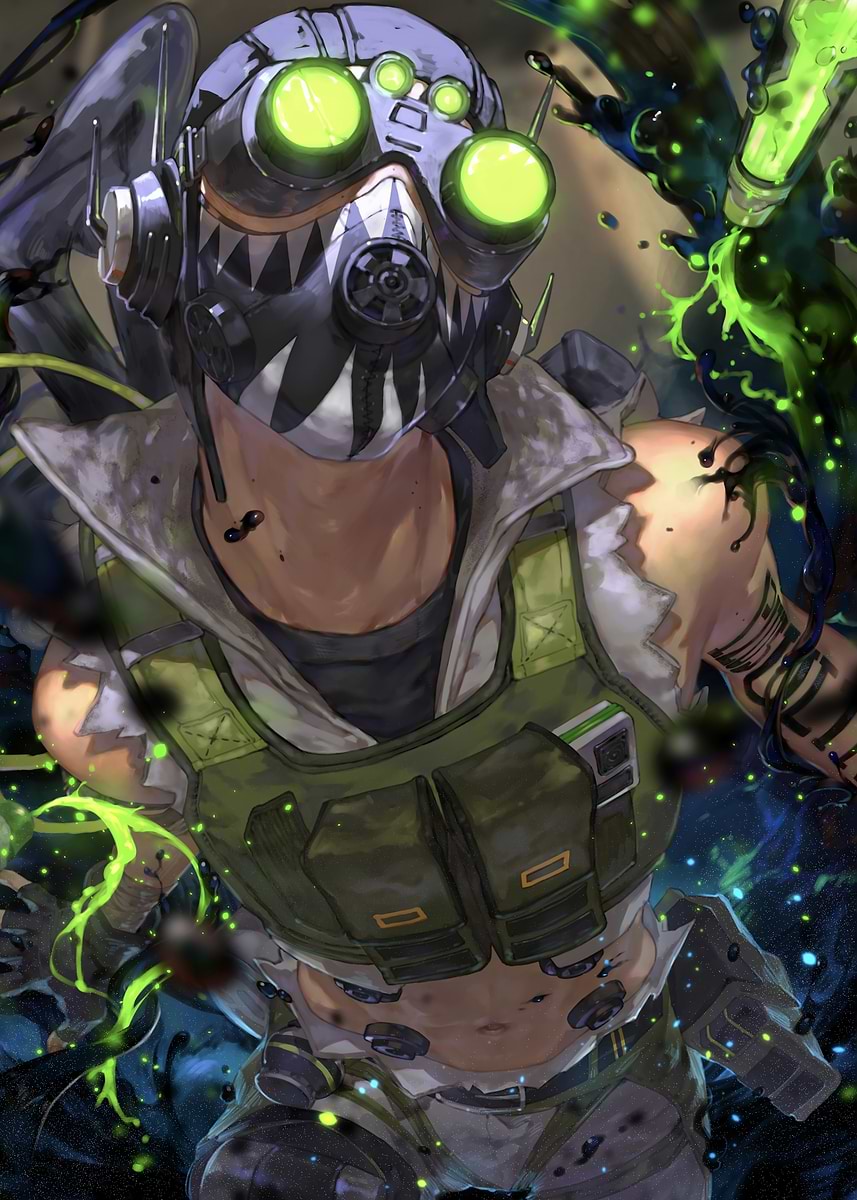 'Octane from Apex Legends' Poster, picture, metal print, paint by SNIP ...