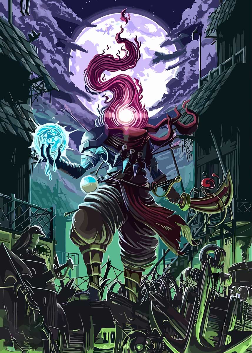 'Dead Cells Character Digital Art' Poster, picture, metal print, paint ...