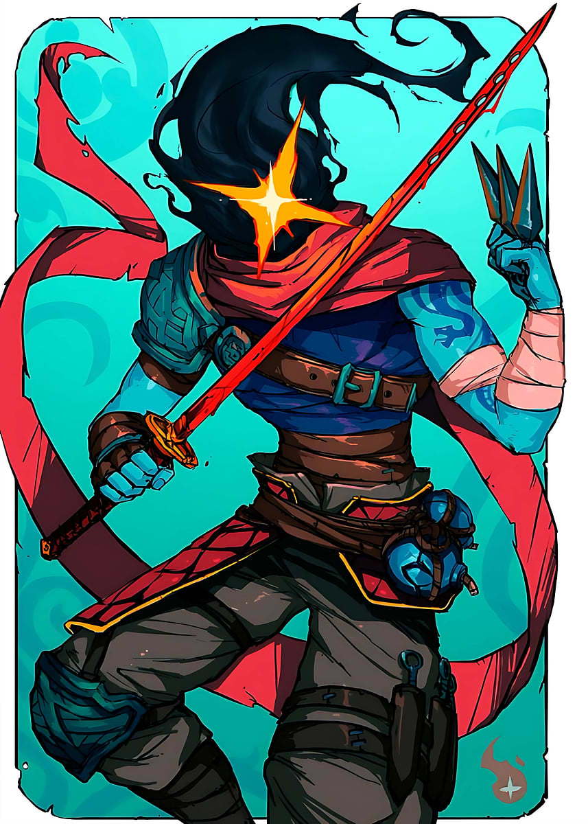 'Dead Cells Character Art' Poster, picture, metal print, paint by zaaa ...
