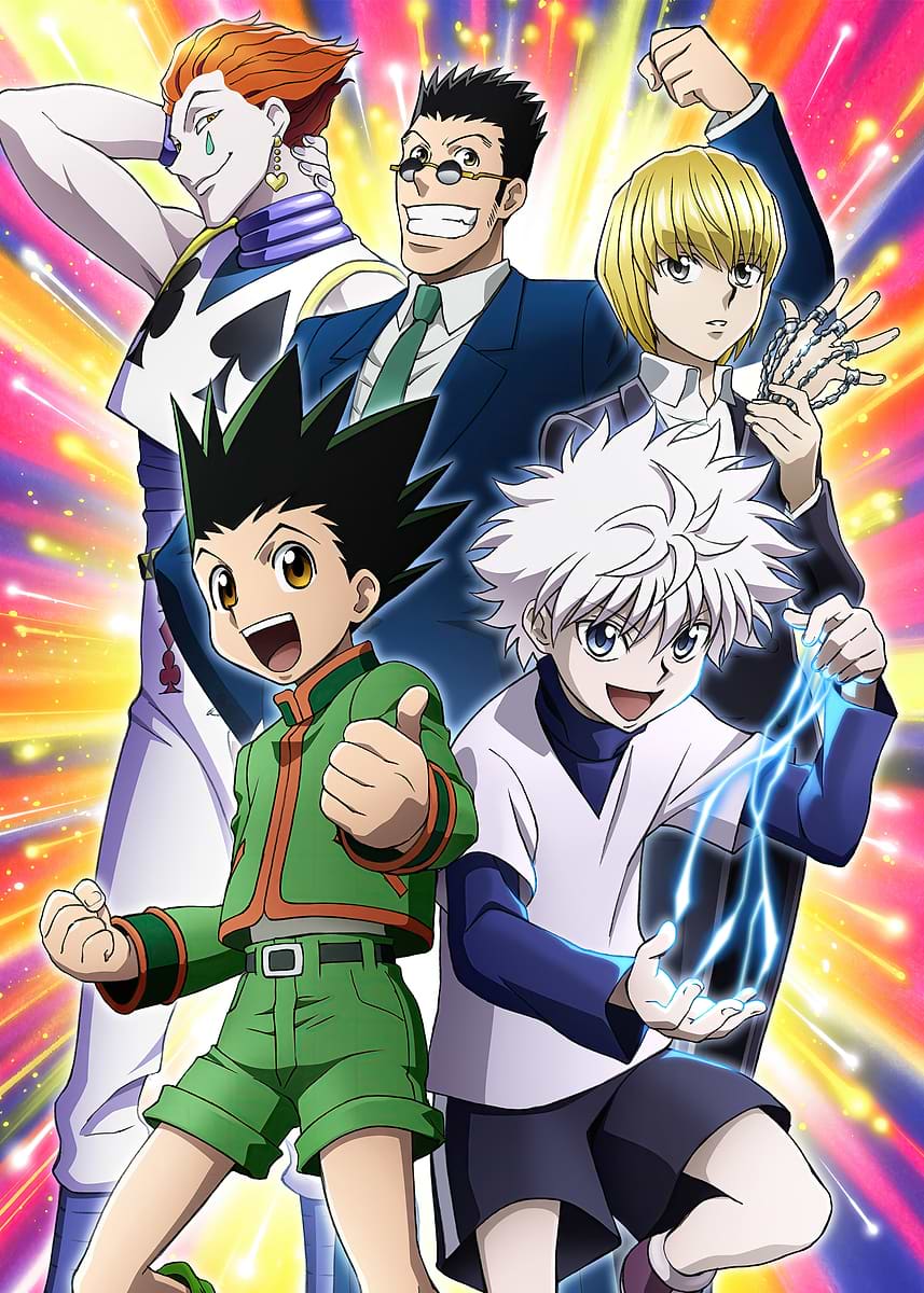 'Hunter x Hunter: Iconic Cast United' Poster, picture, metal print ...