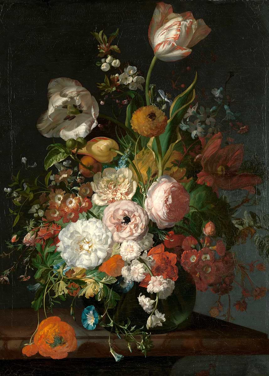 'Floral Still Life Painting' Poster, picture, metal print, paint by ...