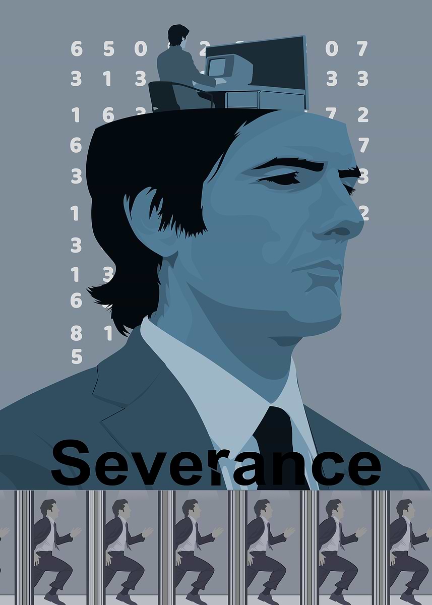 'Severance TV Series Poster' Poster, picture, metal print, paint by ...