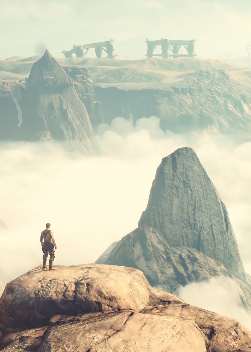 'Adventurer' Poster, picture, metal print, paint by Gaming | Displate