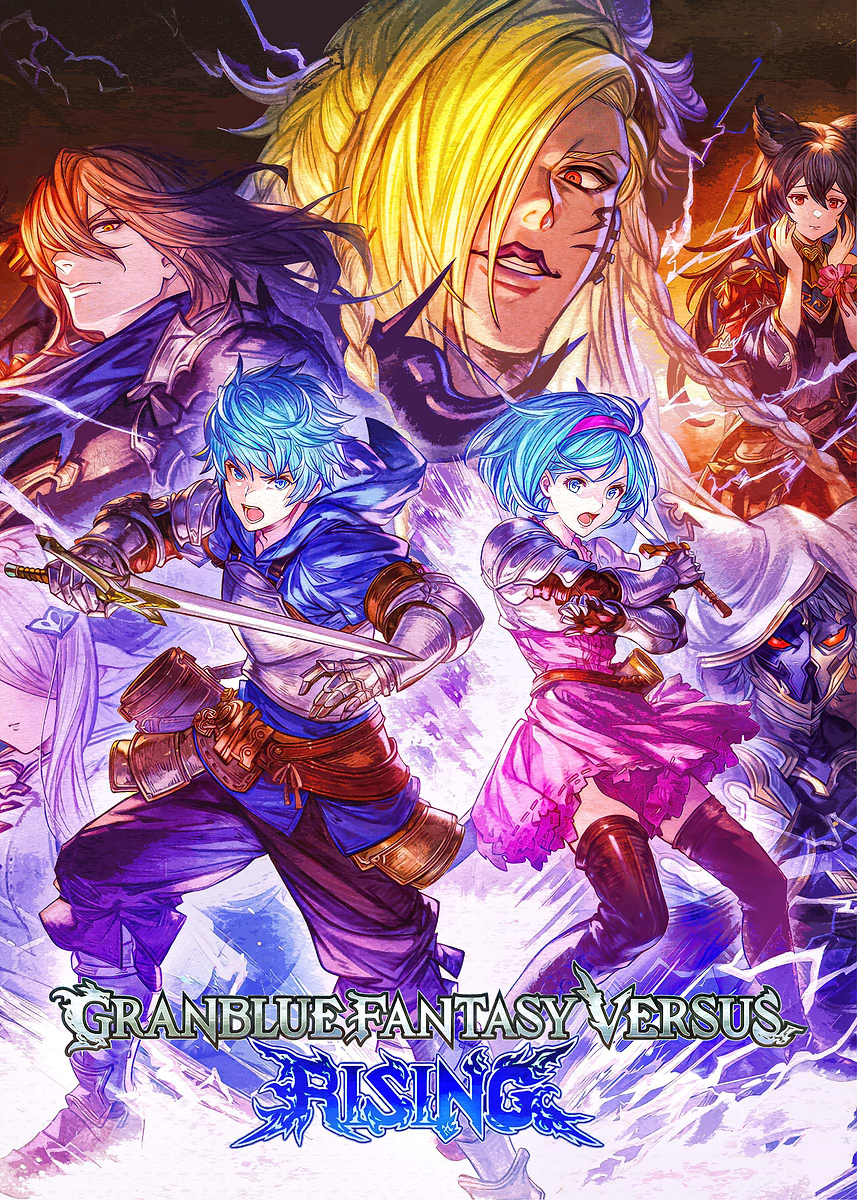 'Granblue Fantasy Versus: Rising Cover Art' Poster, picture, metal ...