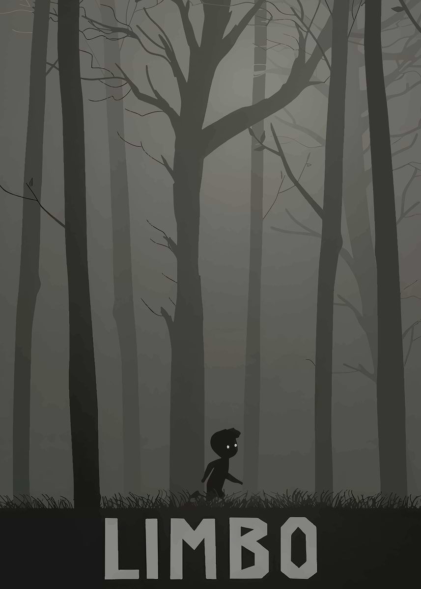 'Limbo Game Poster' Poster, picture, metal print, paint by karina ...