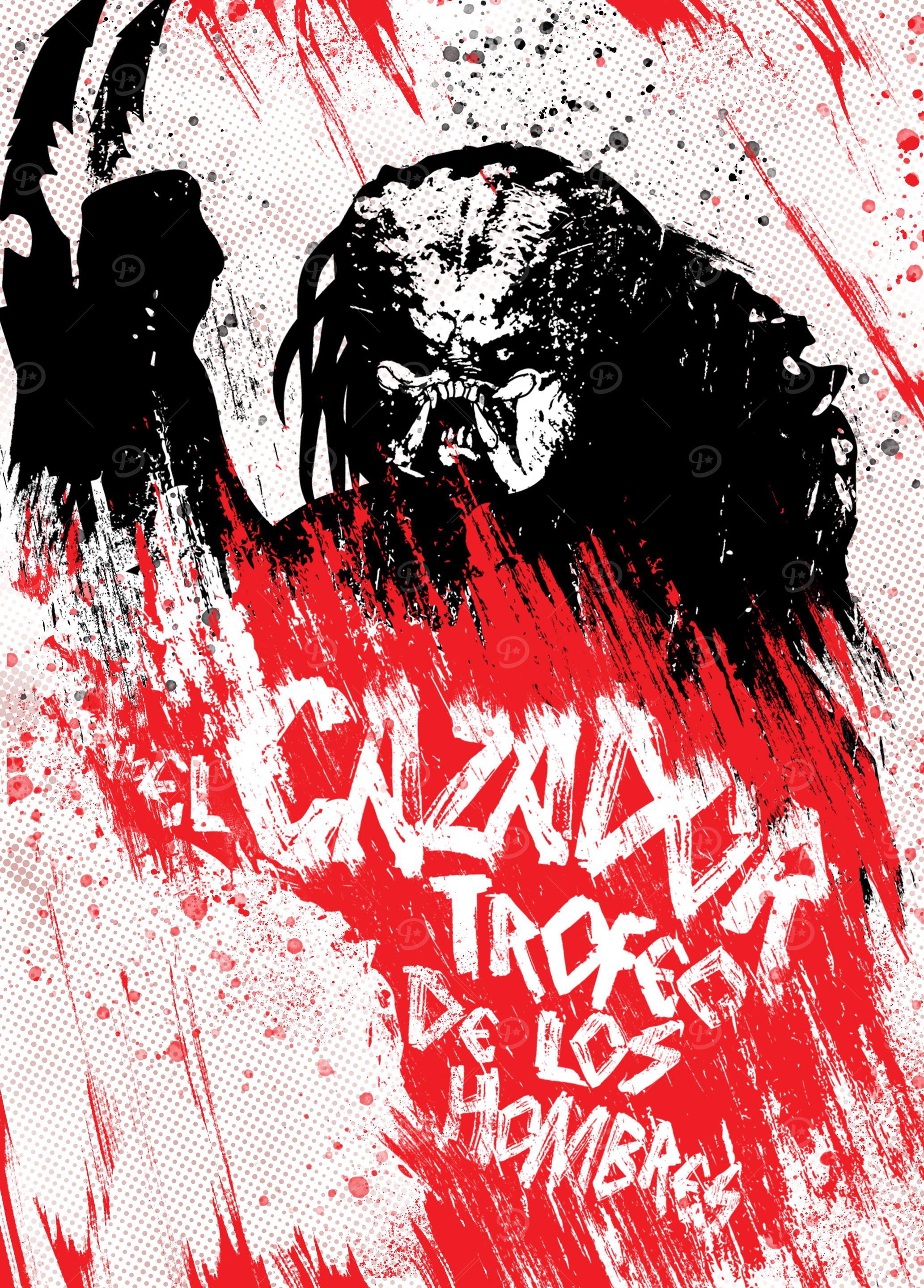 'Predator: Hunter's Bloody Trophy' Poster, picture, metal print, paint ...