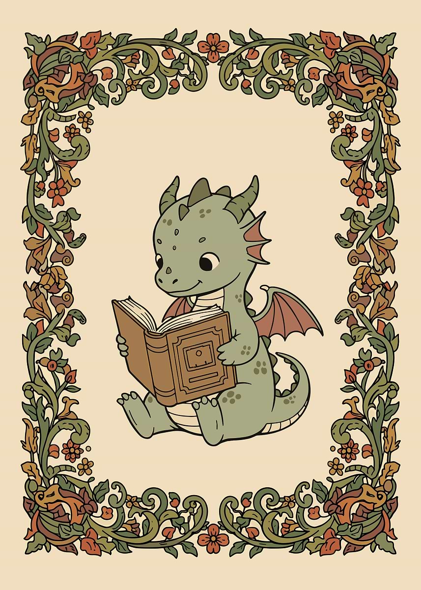 'The Little Scholar' Poster, picture, metal print, paint by Artevo ...